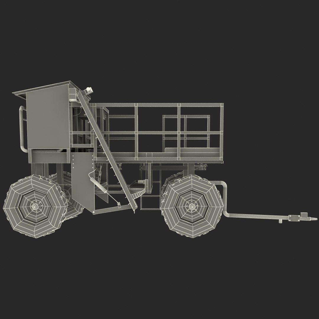 Robotic Strawberry Harvester 3d 3ds