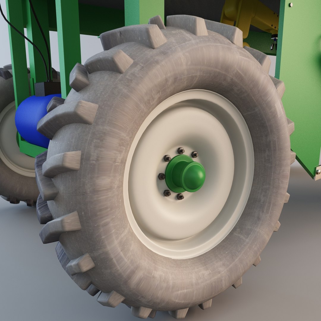 Robotic Strawberry Harvester 3d 3ds