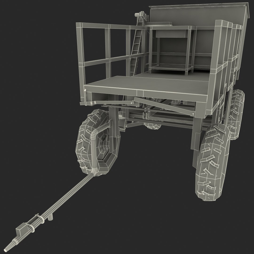 Robotic Strawberry Harvester 3d 3ds