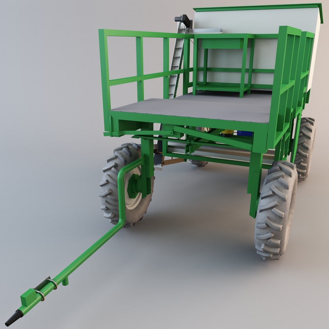 Robotic Strawberry Harvester 3d 3ds