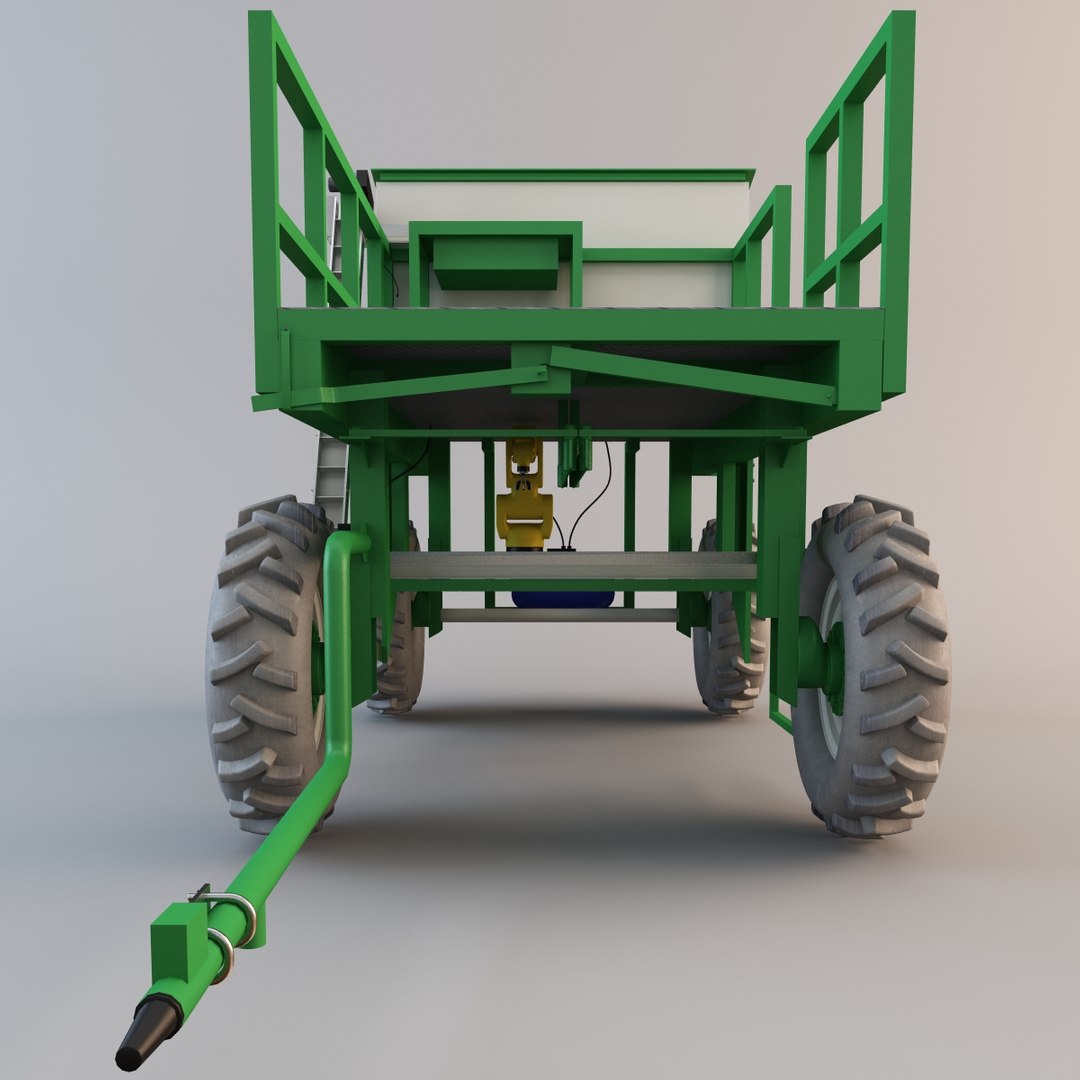 Robotic Strawberry Harvester 3d 3ds