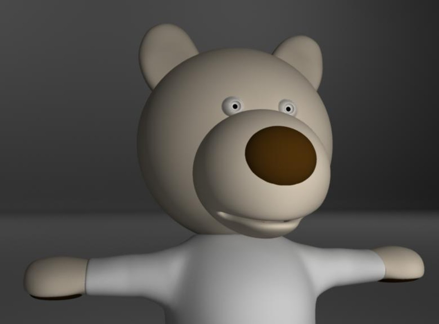 Toy Bear Obj