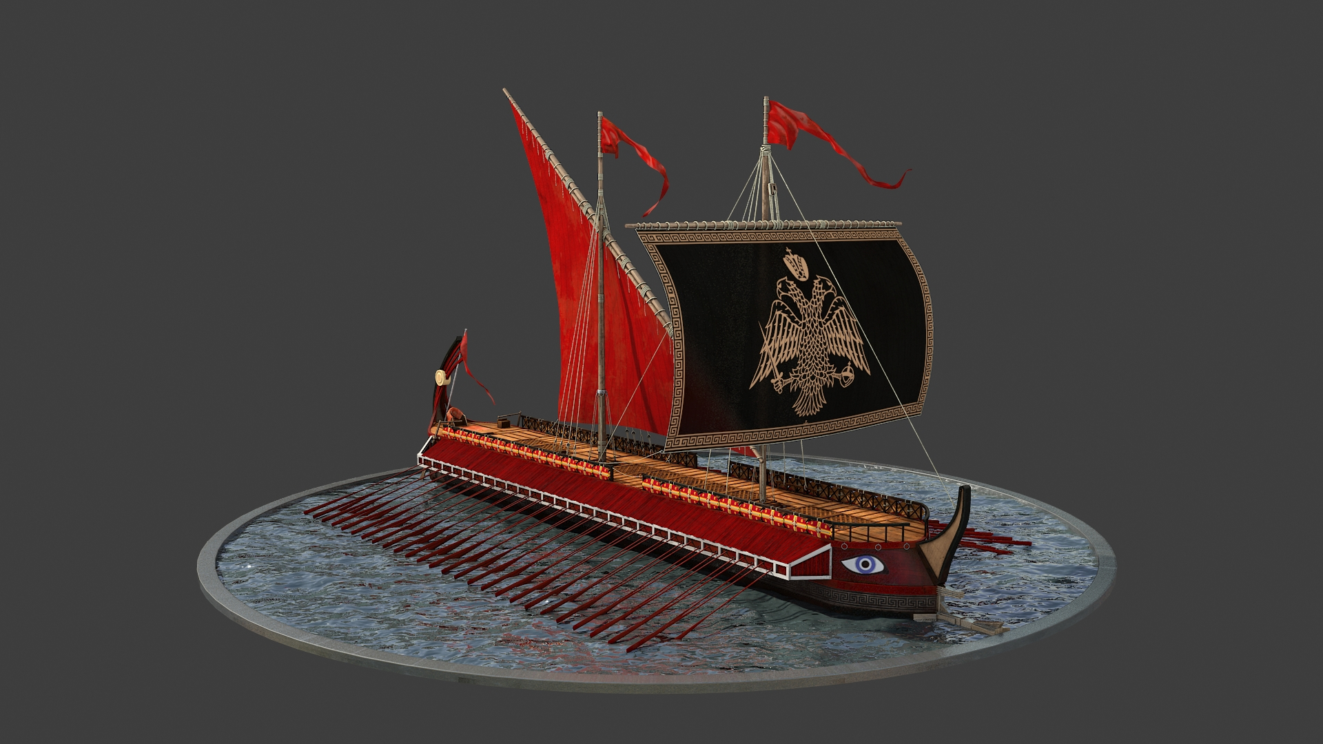 Greek Warship 3D - TurboSquid 2066724