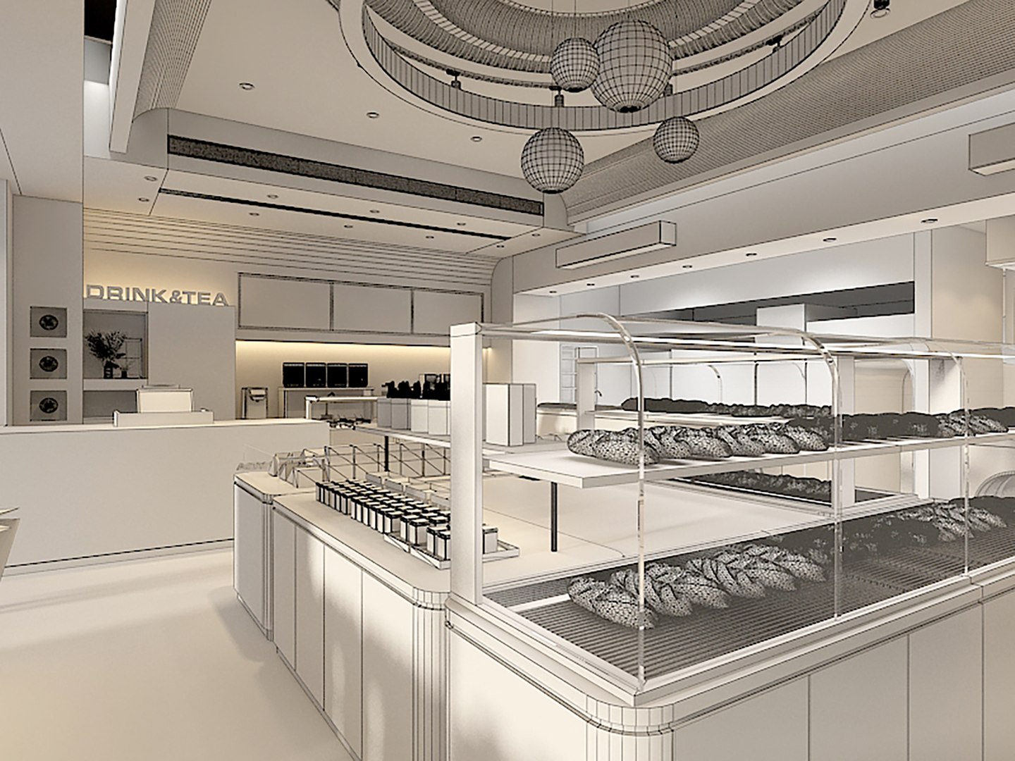 3D Modern Bakery - TurboSquid 2394604