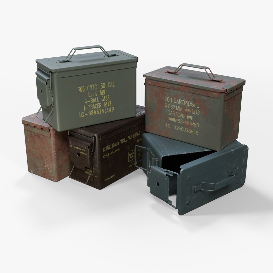 Ammo Box 3D - TurboSquid 2085881