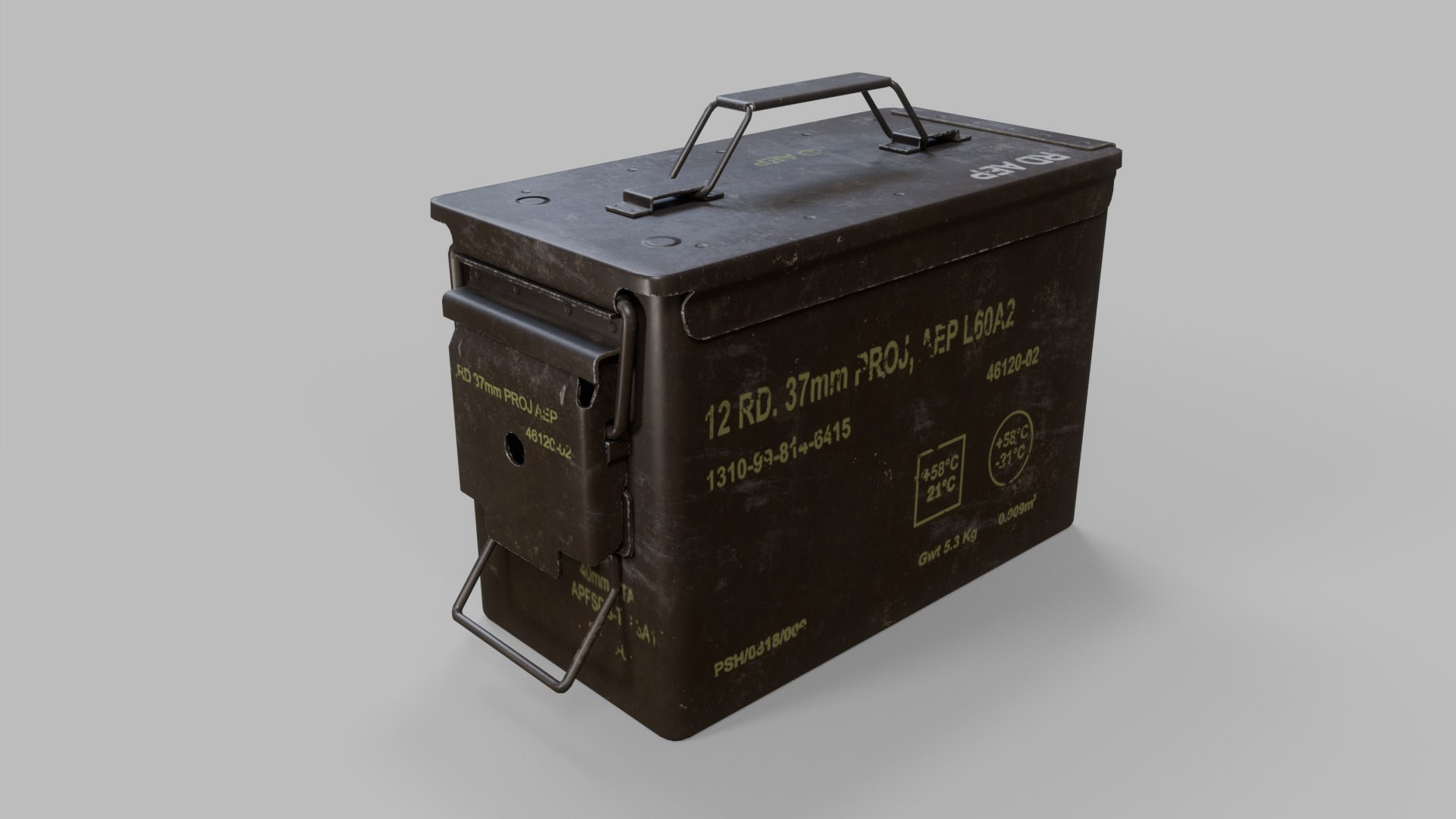 Ammo Box 3D - TurboSquid 2085881