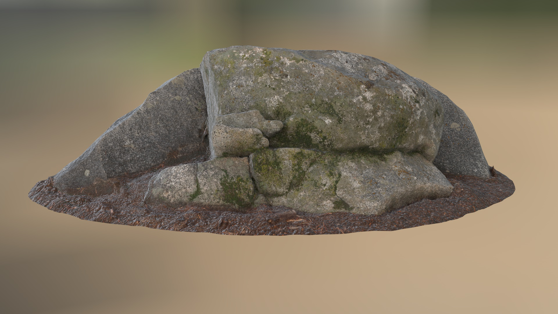 Realistic Stone 3D Model - TurboSquid 2025600