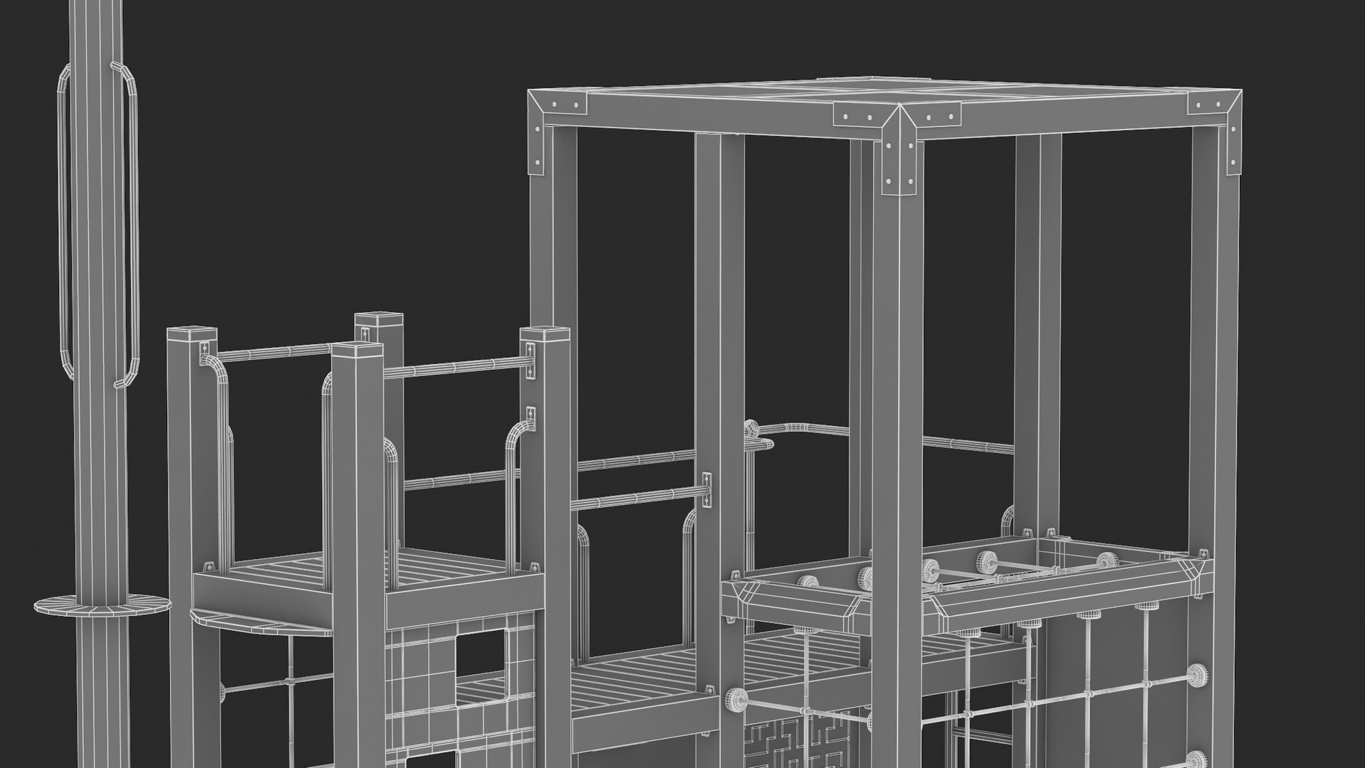 3D Model Lappset Halo Dropzone - TurboSquid 1762132