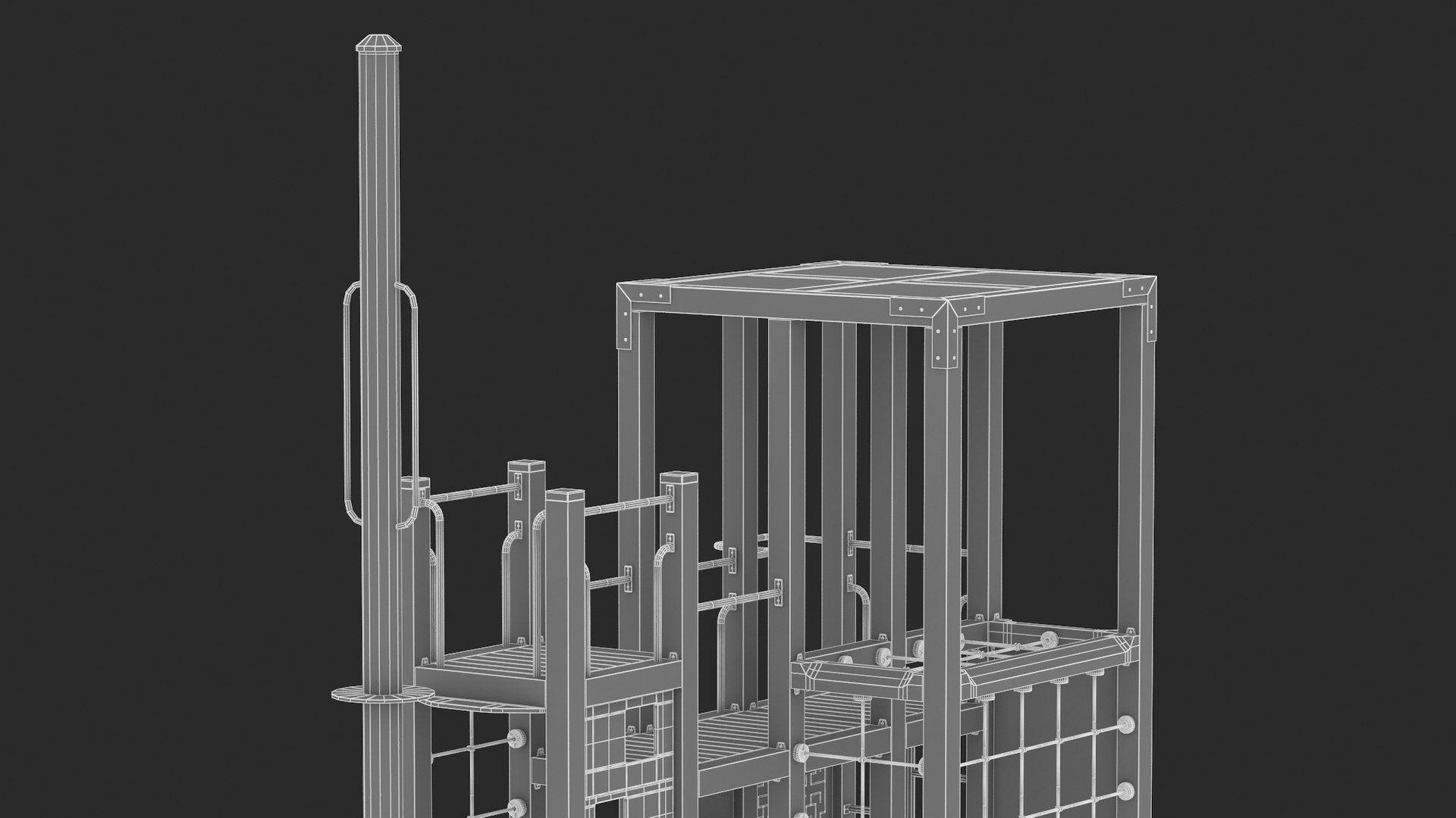 3D Model Lappset Halo Dropzone - TurboSquid 1762132