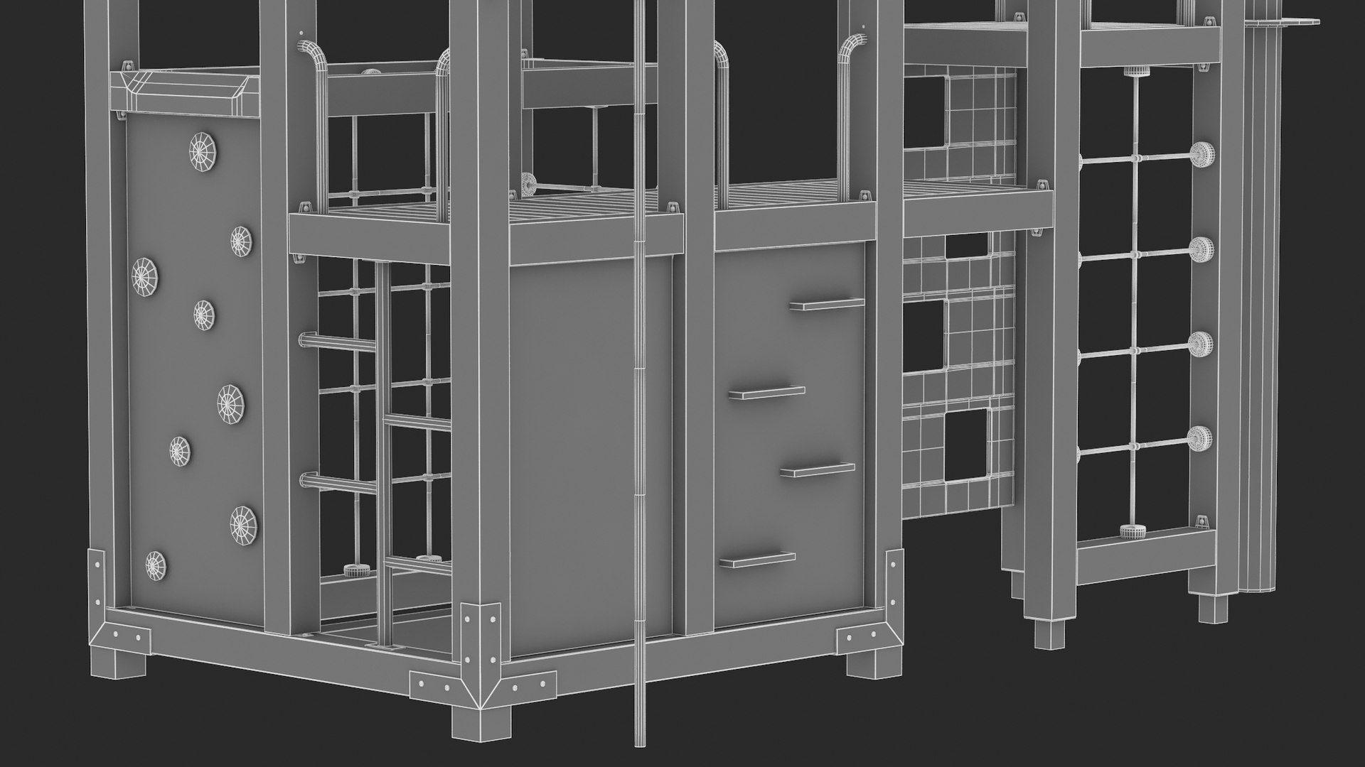 3D Model Lappset Halo Dropzone - TurboSquid 1762132
