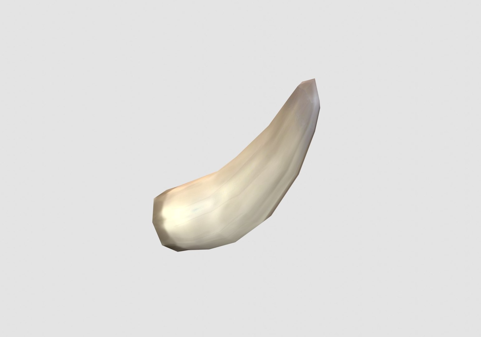 3D Sharp Bone Horn Model - TurboSquid 1902890