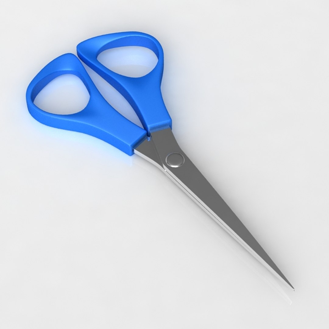 3d model scissors
