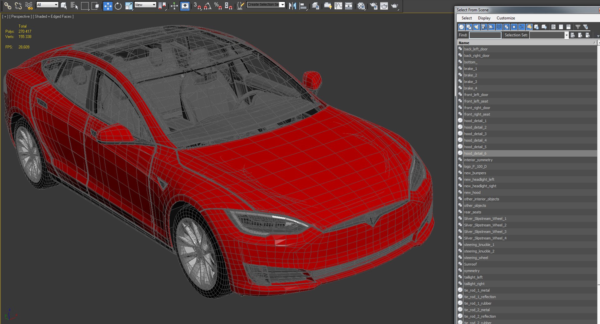 3D tesla s 100d 2017 | 1144931 | TurboSquid
