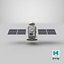 3d model generic satellite real