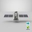 3d Model Generic Satellite Real