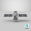 3d Model Generic Satellite Real
