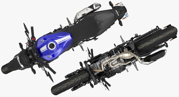 Street motorcycle suzuki sv650 3D model - TurboSquid 1166827