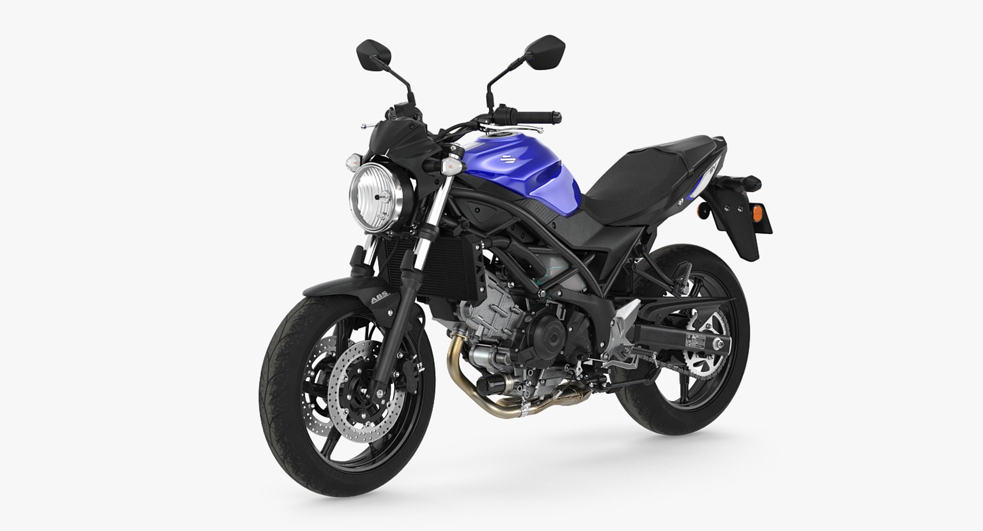 Street Motorcycle Suzuki Sv650 3D Model - TurboSquid 1166827