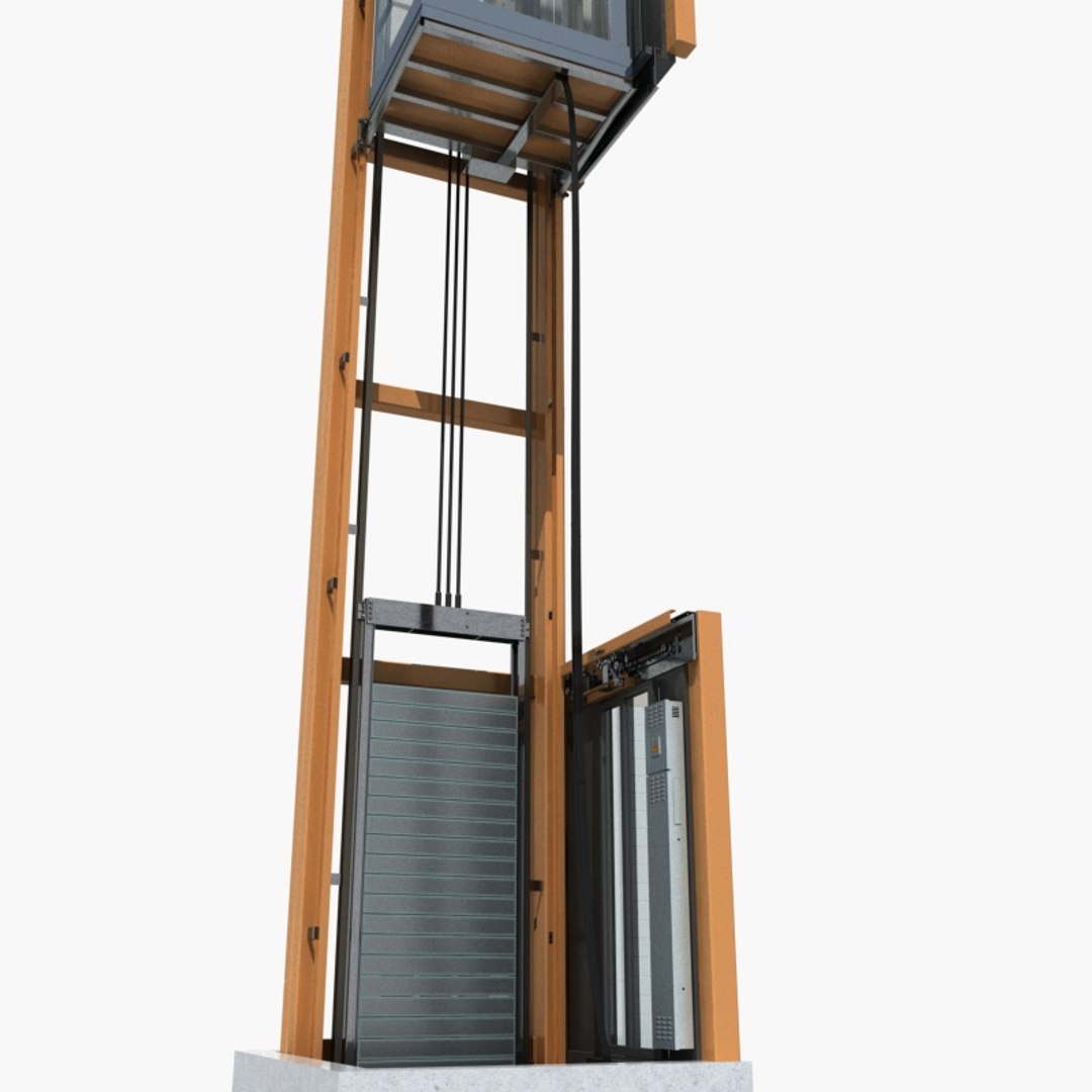 Elevator Structure Model - TurboSquid 1543509