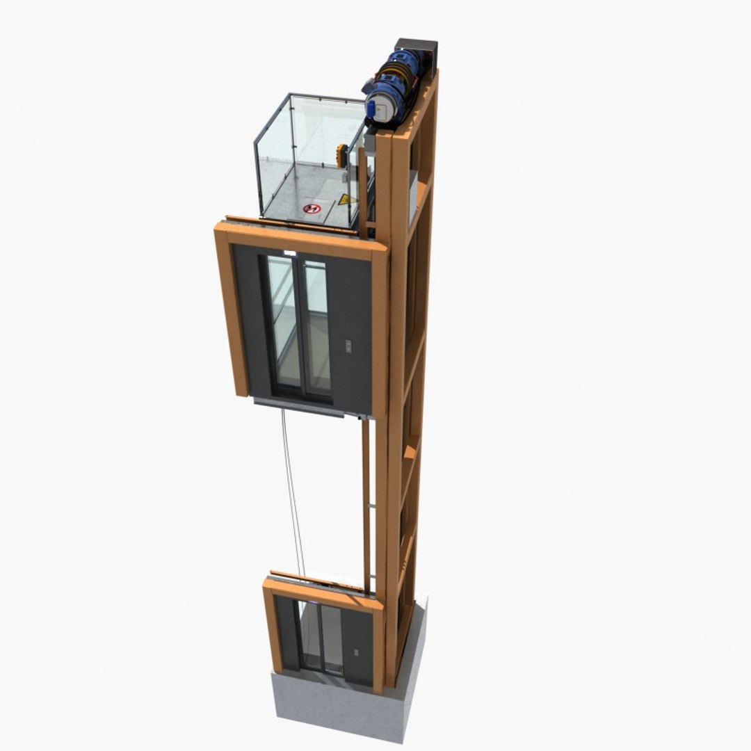 Elevator Structure Model - TurboSquid 1543509