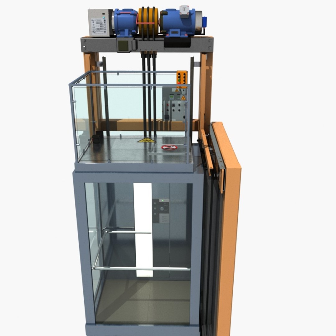 Elevator Structure Model - TurboSquid 1543509