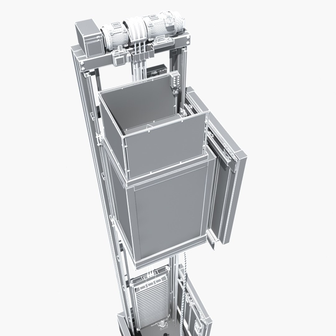 Elevator Structure Model - TurboSquid 1543509