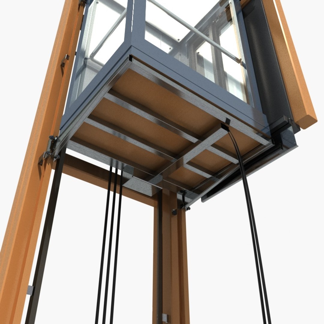 Elevator Structure Model - TurboSquid 1543509