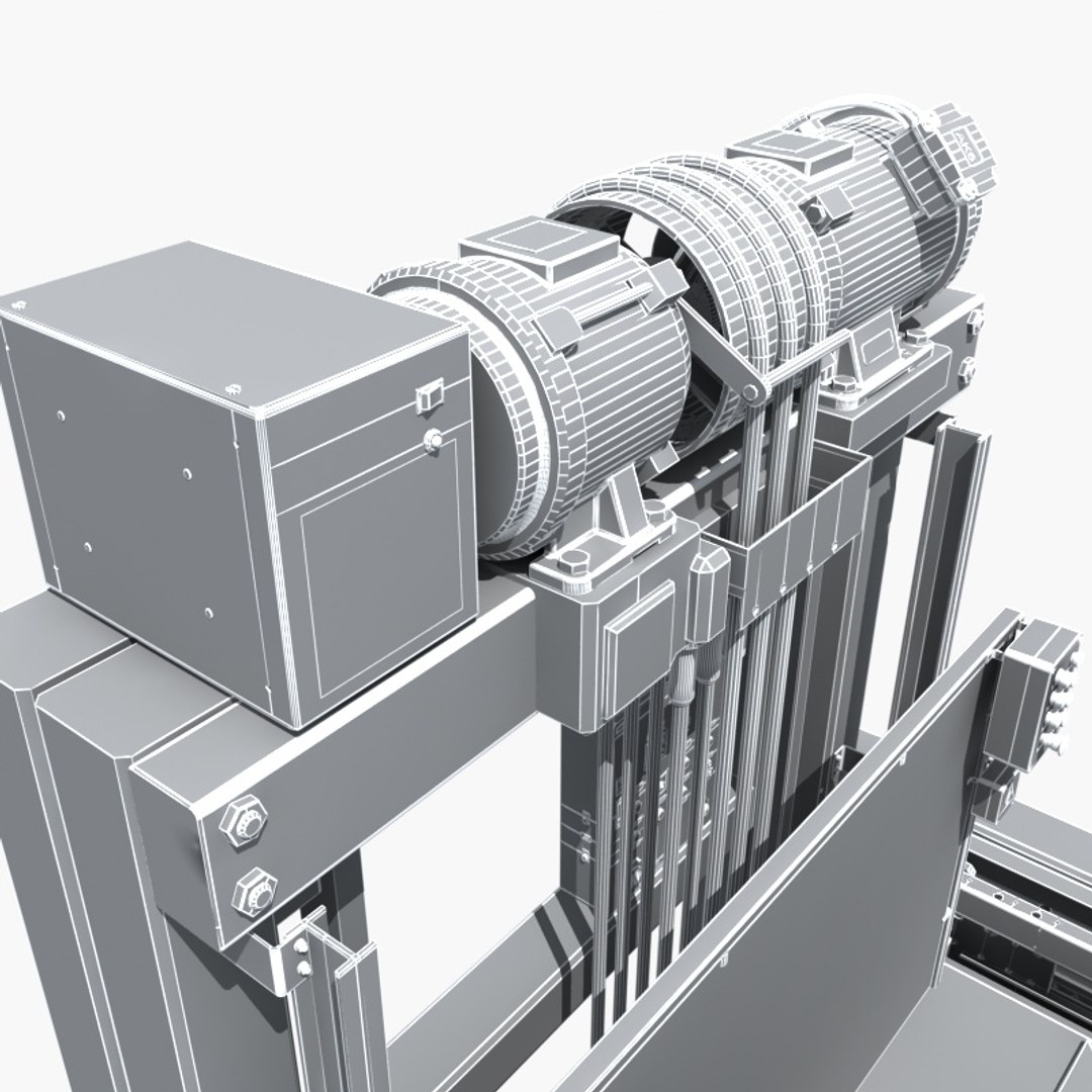 Elevator structure model - TurboSquid 1543509