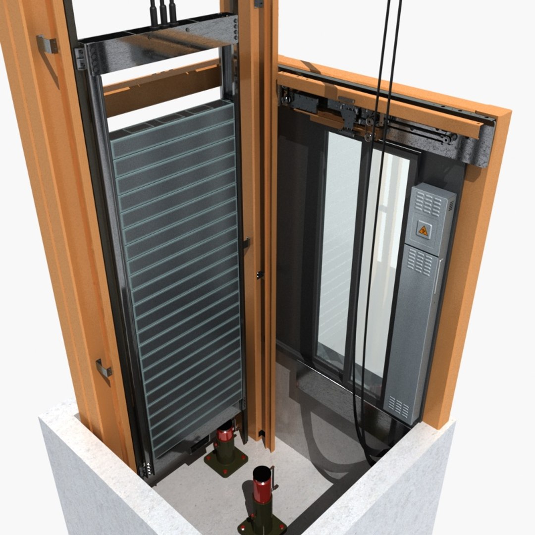 Elevator Structure Model - TurboSquid 1543509