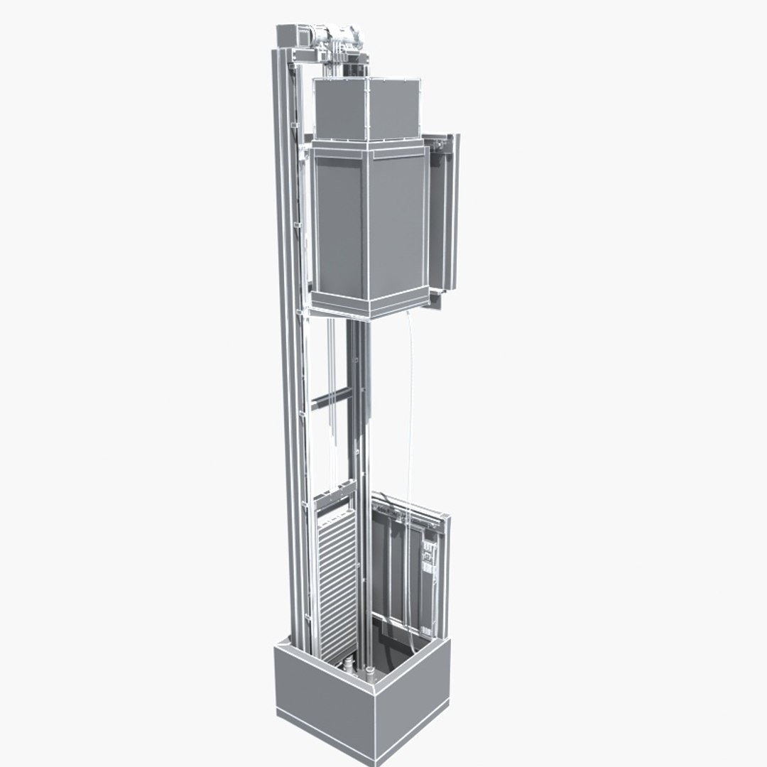 Elevator Structure Model - TurboSquid 1543509
