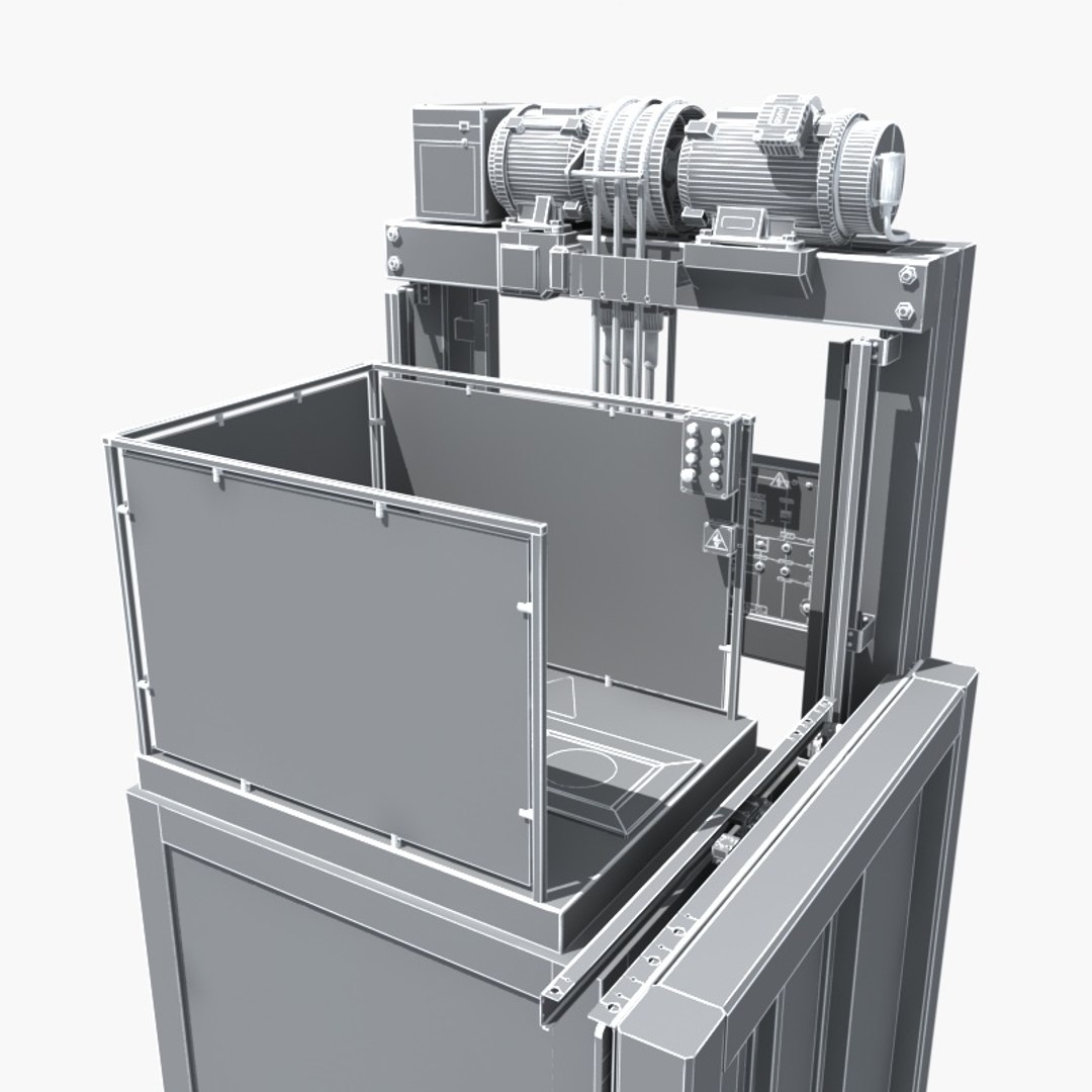 Elevator structure model - TurboSquid 1543509