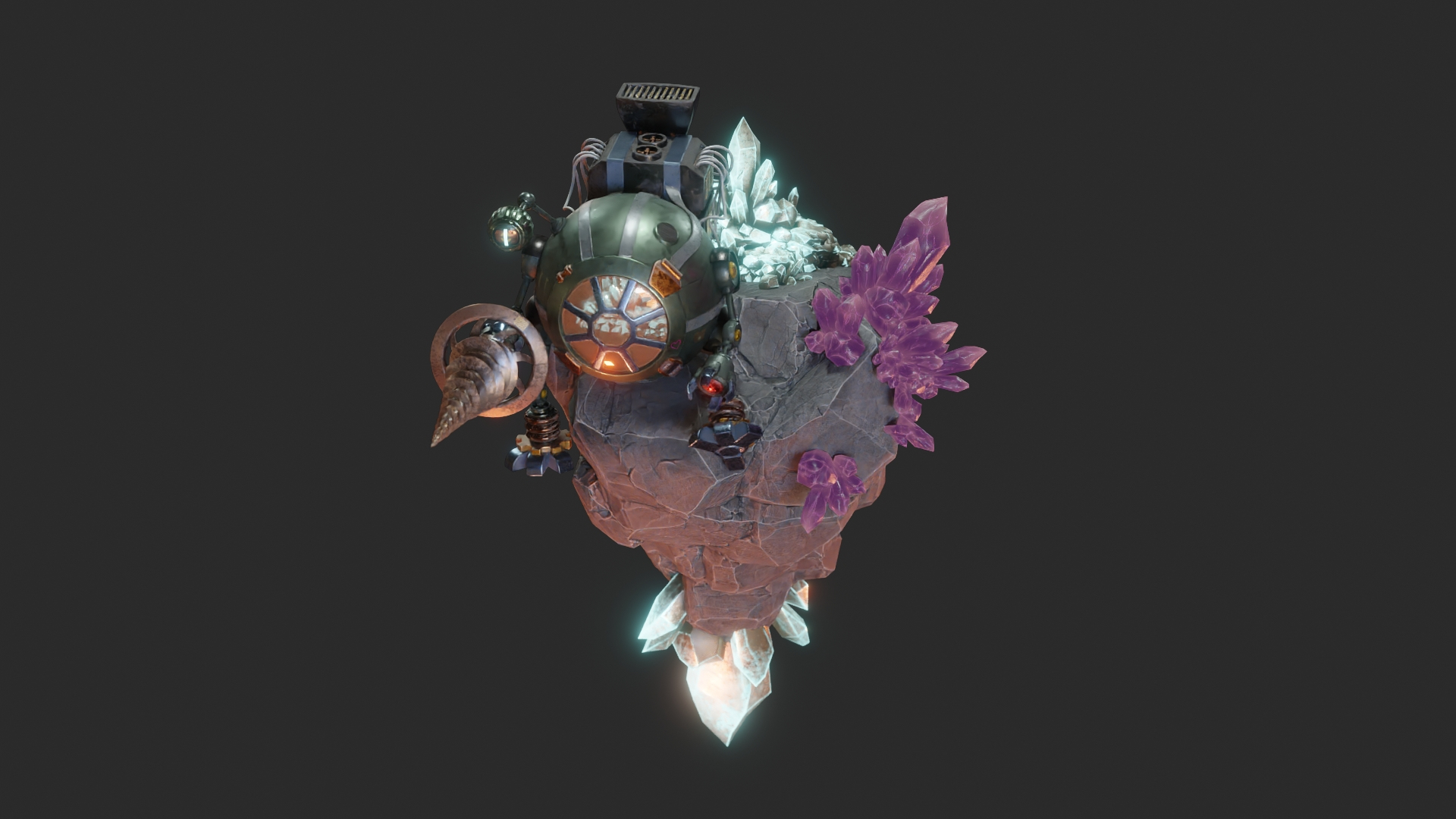 Mining Mech 3D - TurboSquid 2080541