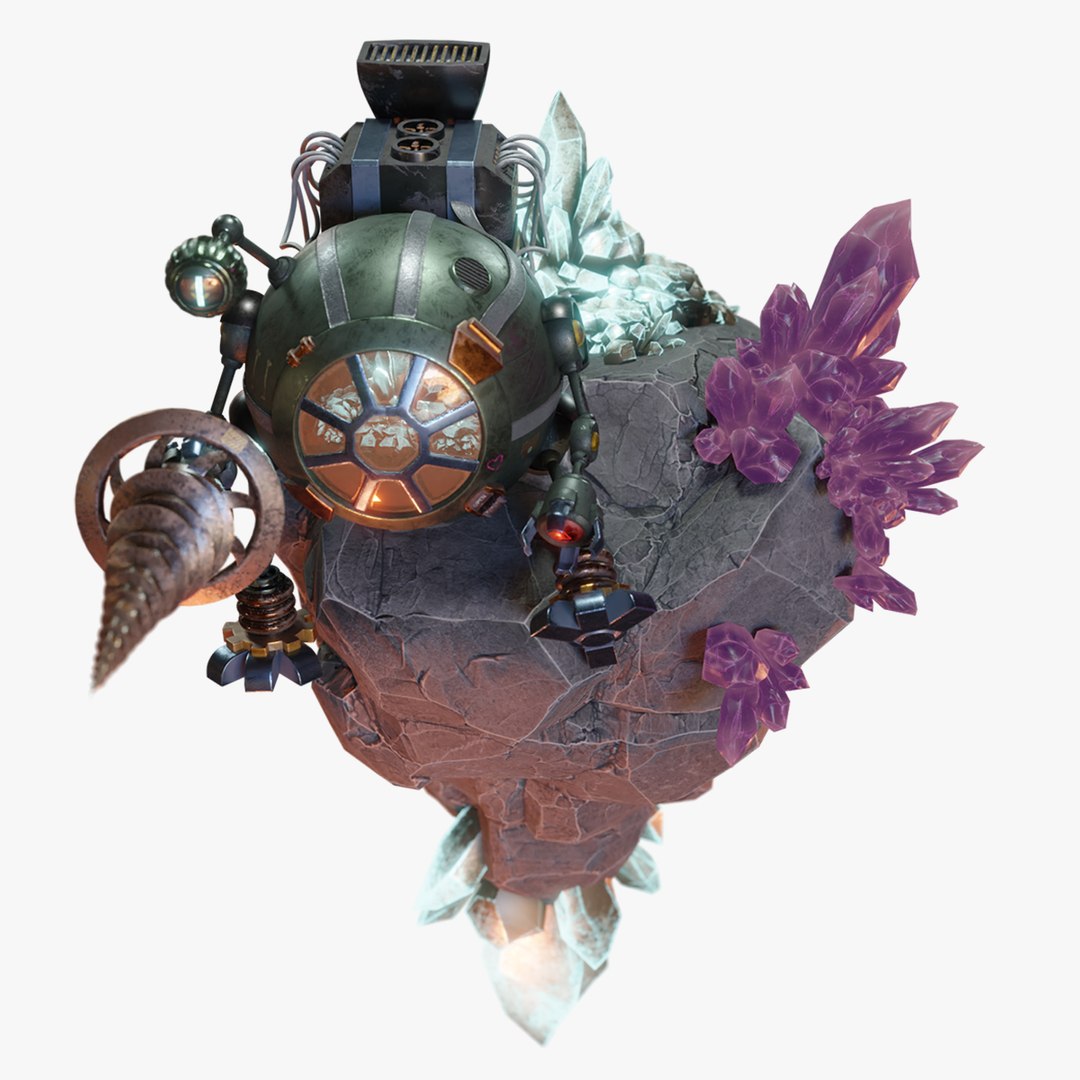 Mining Mech 3D - TurboSquid 2080541