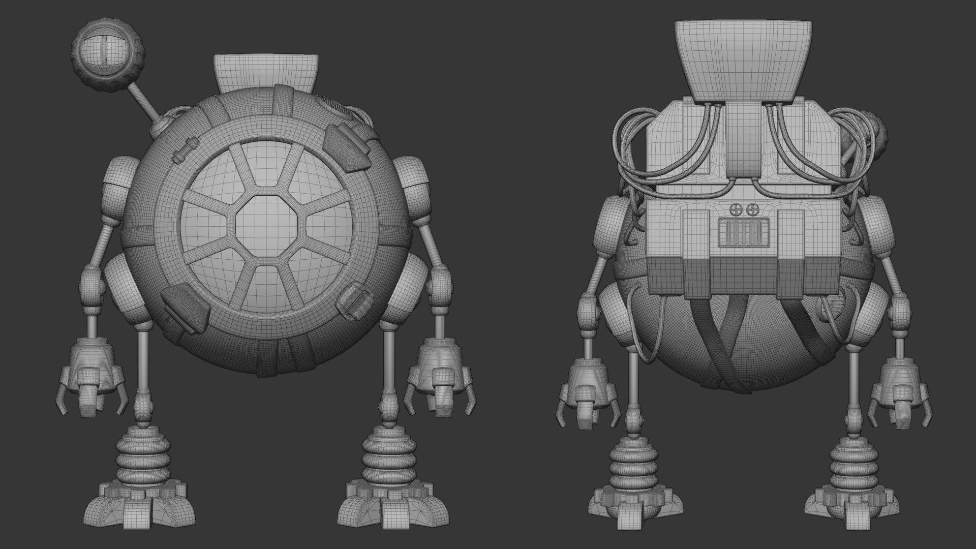 Mining Mech 3D - TurboSquid 2080541