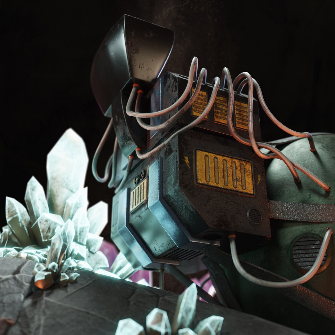 Mining Mech 3D - TurboSquid 2080541