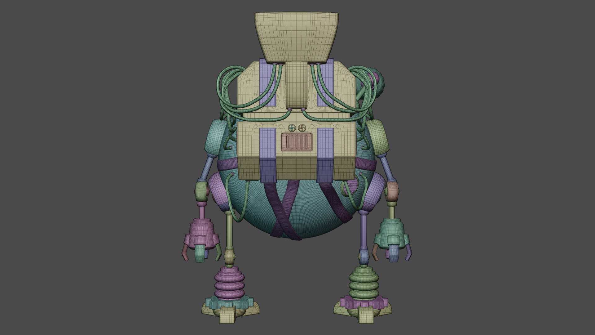 Mining Mech 3D - TurboSquid 2080541