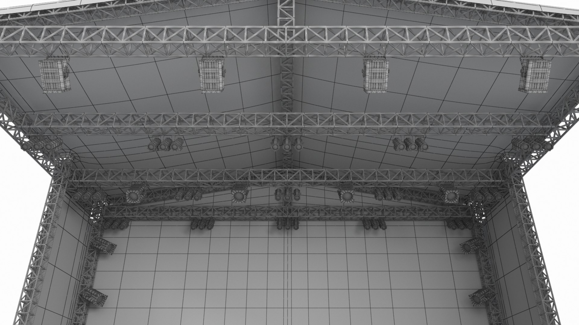 Concert Scene 3D Model - TurboSquid 1377168