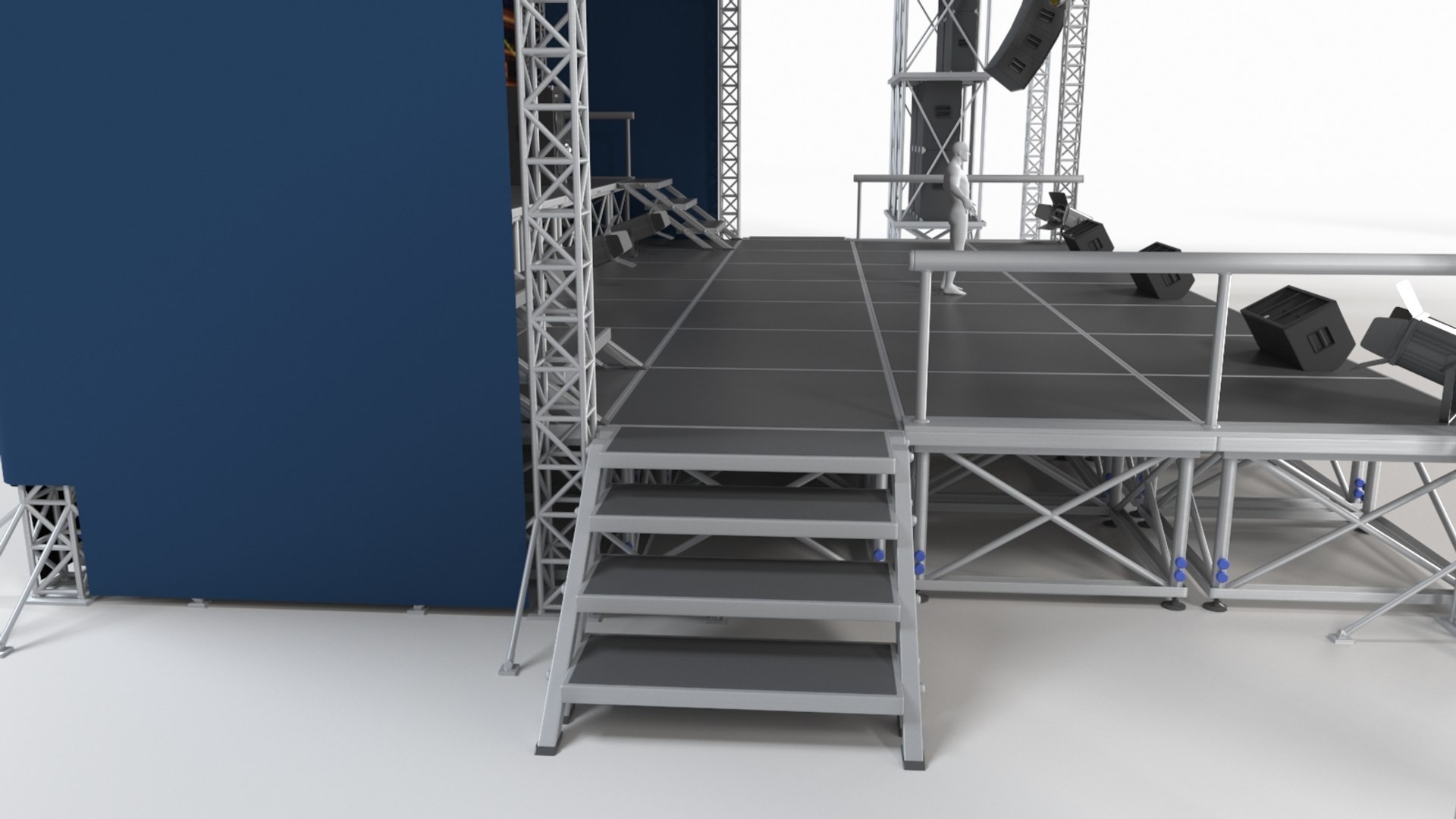 Concert Scene 3D Model - TurboSquid 1377168