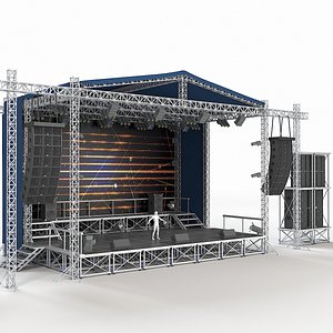 Outdoor Stage 3D Models for Download | TurboSquid