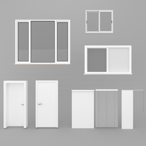 Door Windows Collada Models for Download | TurboSquid