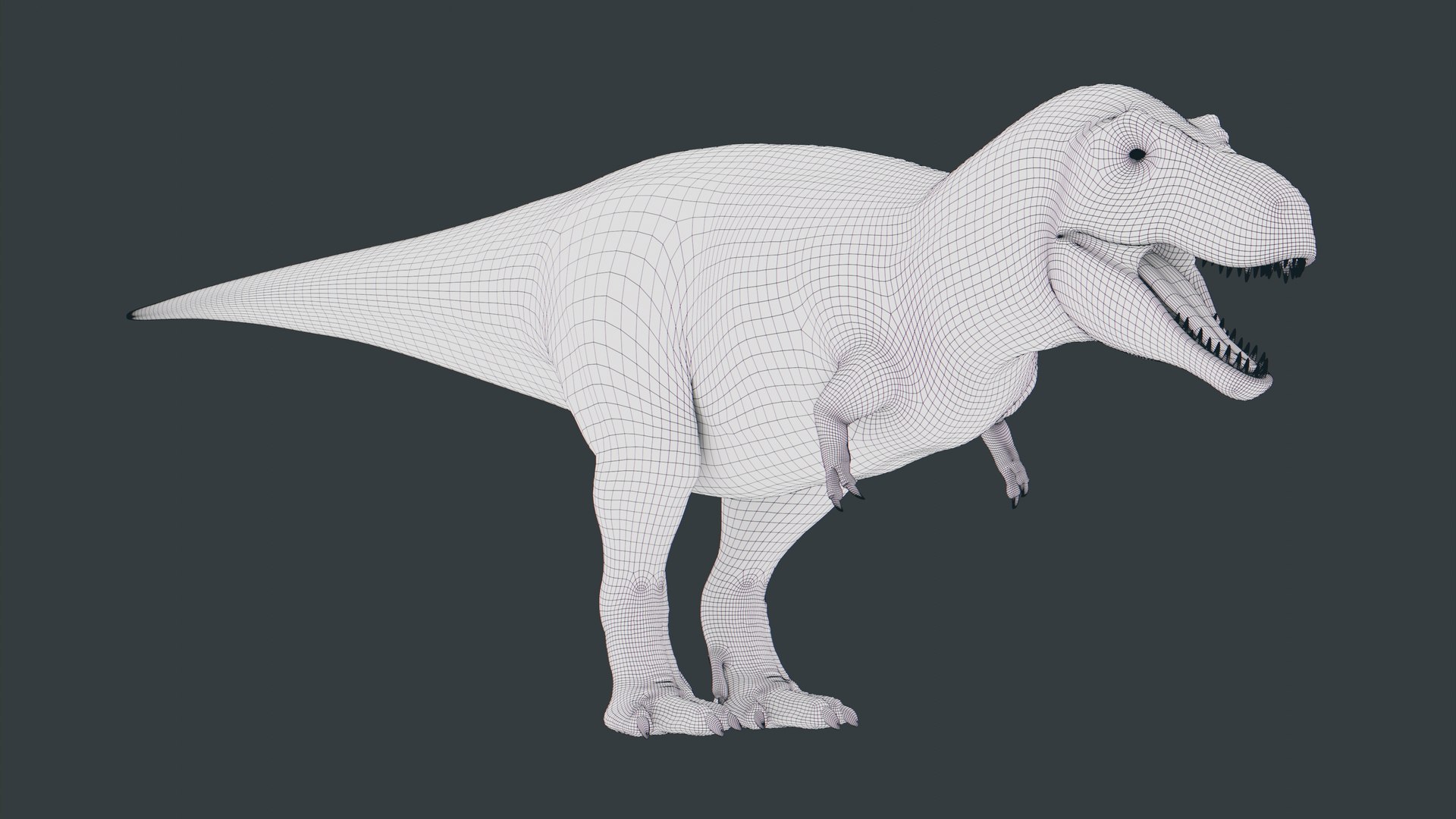 3D Tyrannosaurus Model - TurboSquid 2170030