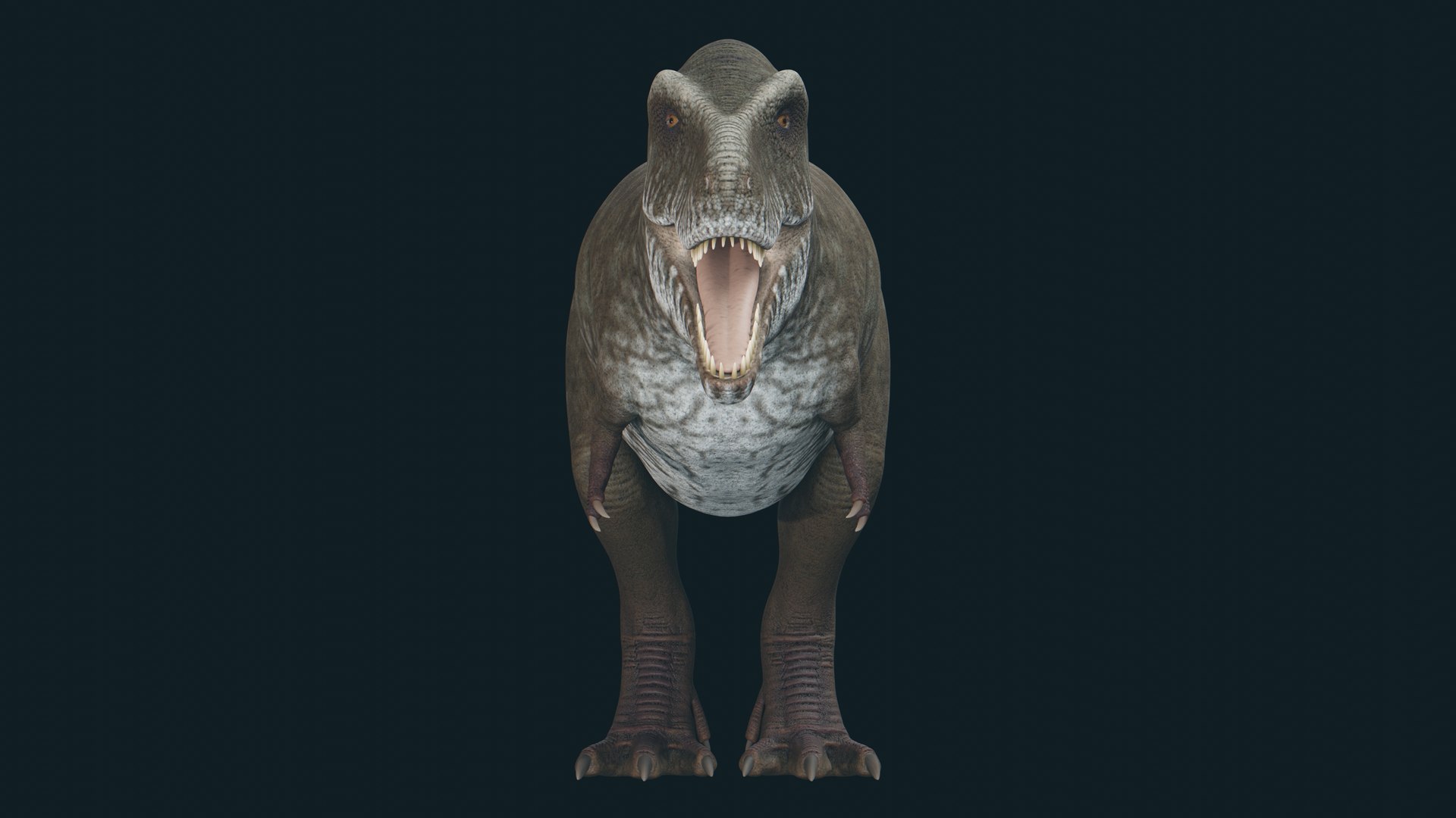 3D Tyrannosaurus Model - TurboSquid 2170030