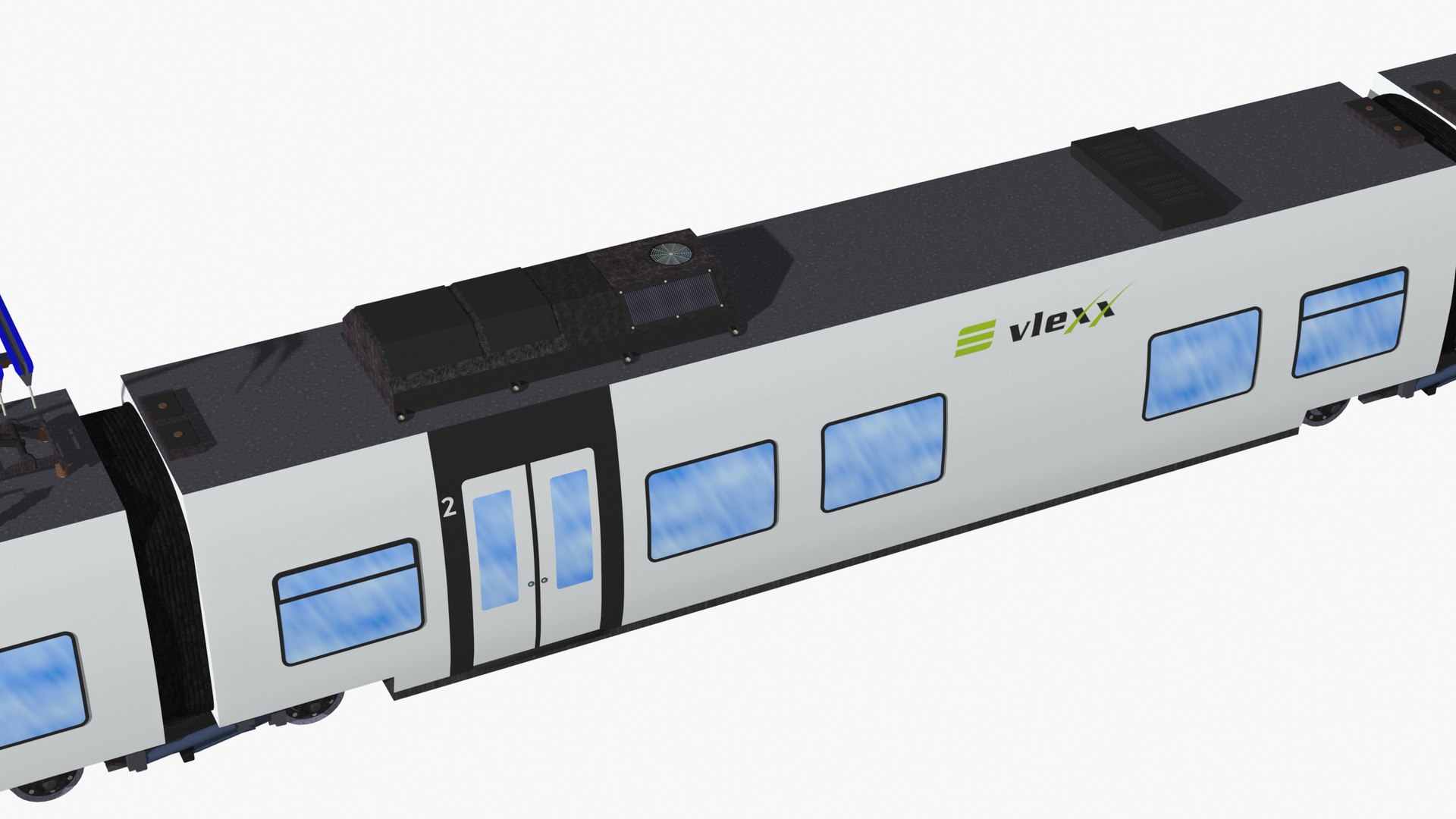 Bombardier Talent 2 - Vlexx Class 8442 - Electric Passenger Train 3D ...