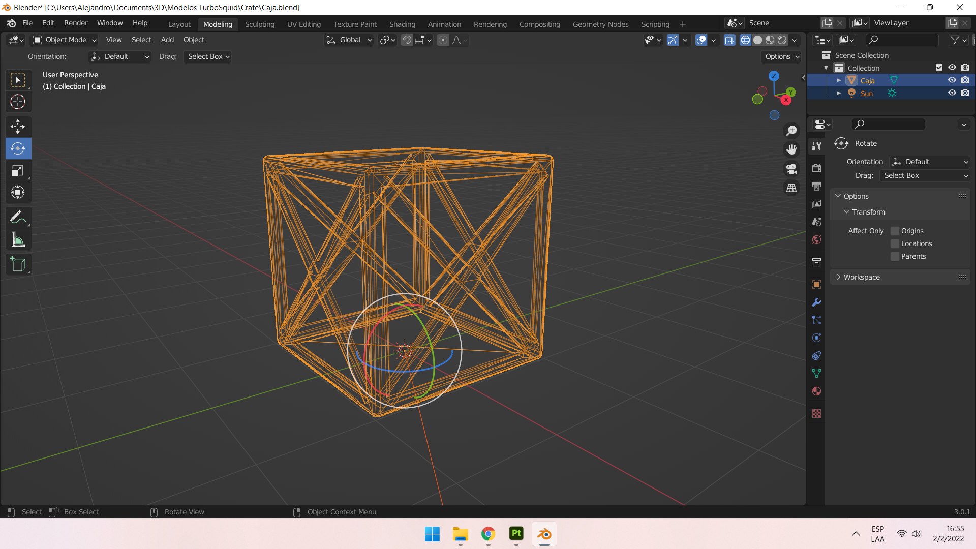 Wooden Crate 3D Model - TurboSquid 1849176