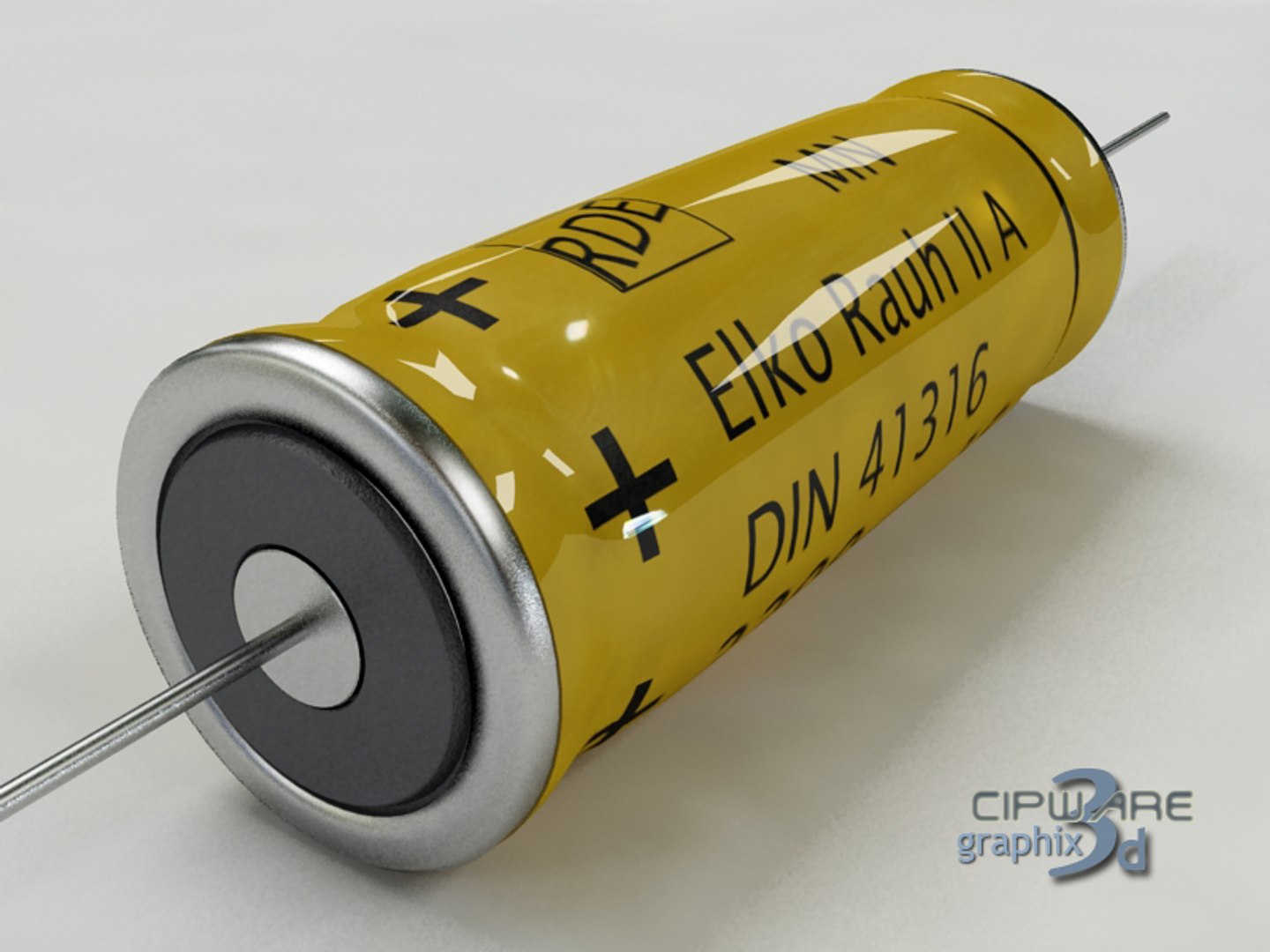 electrolitical capacitor v3 3d max