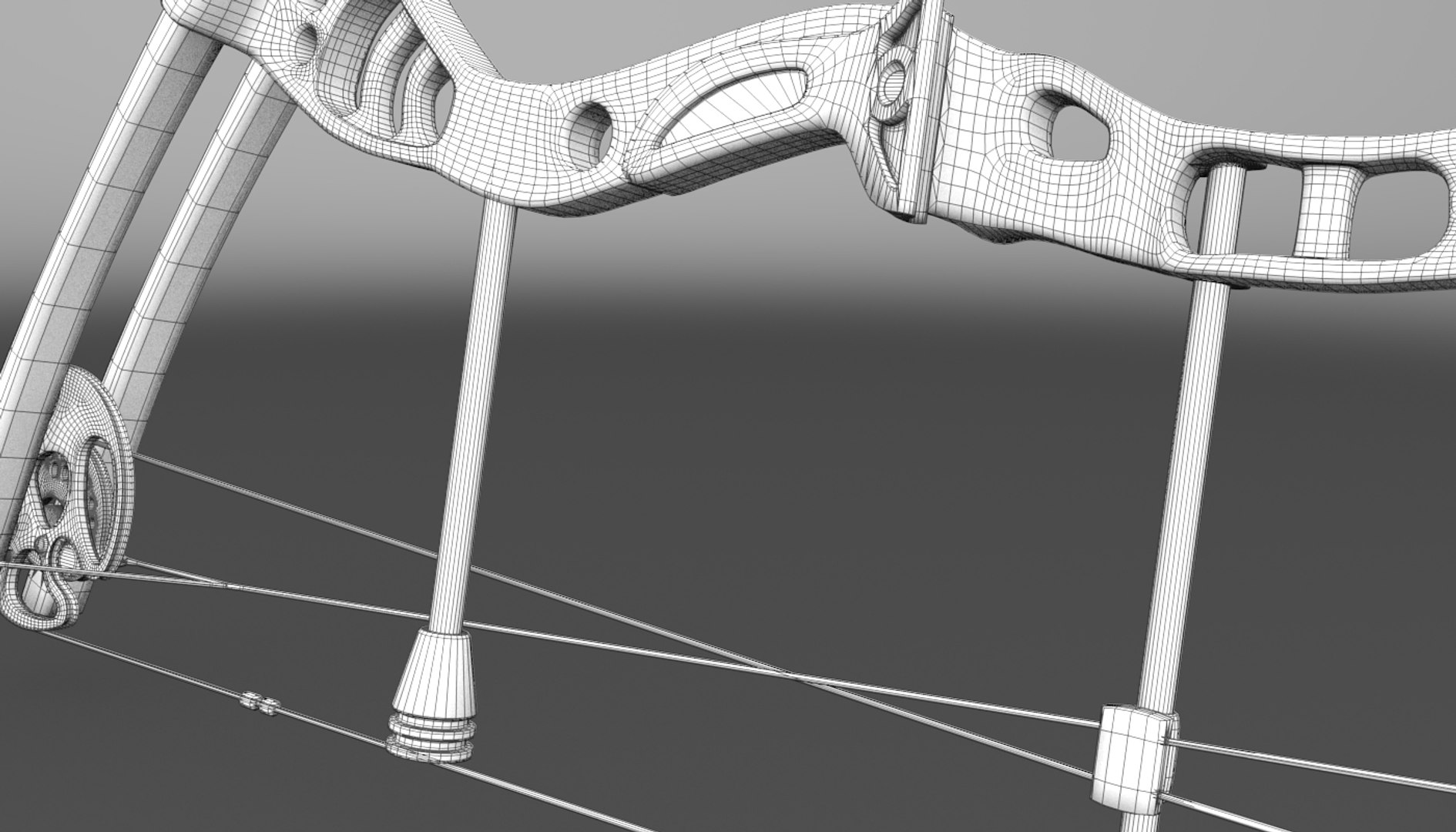 3D Compound Bow - TurboSquid 1242822
