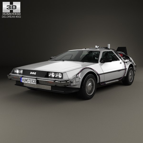 Delorean 3D Models for Download | TurboSquid
