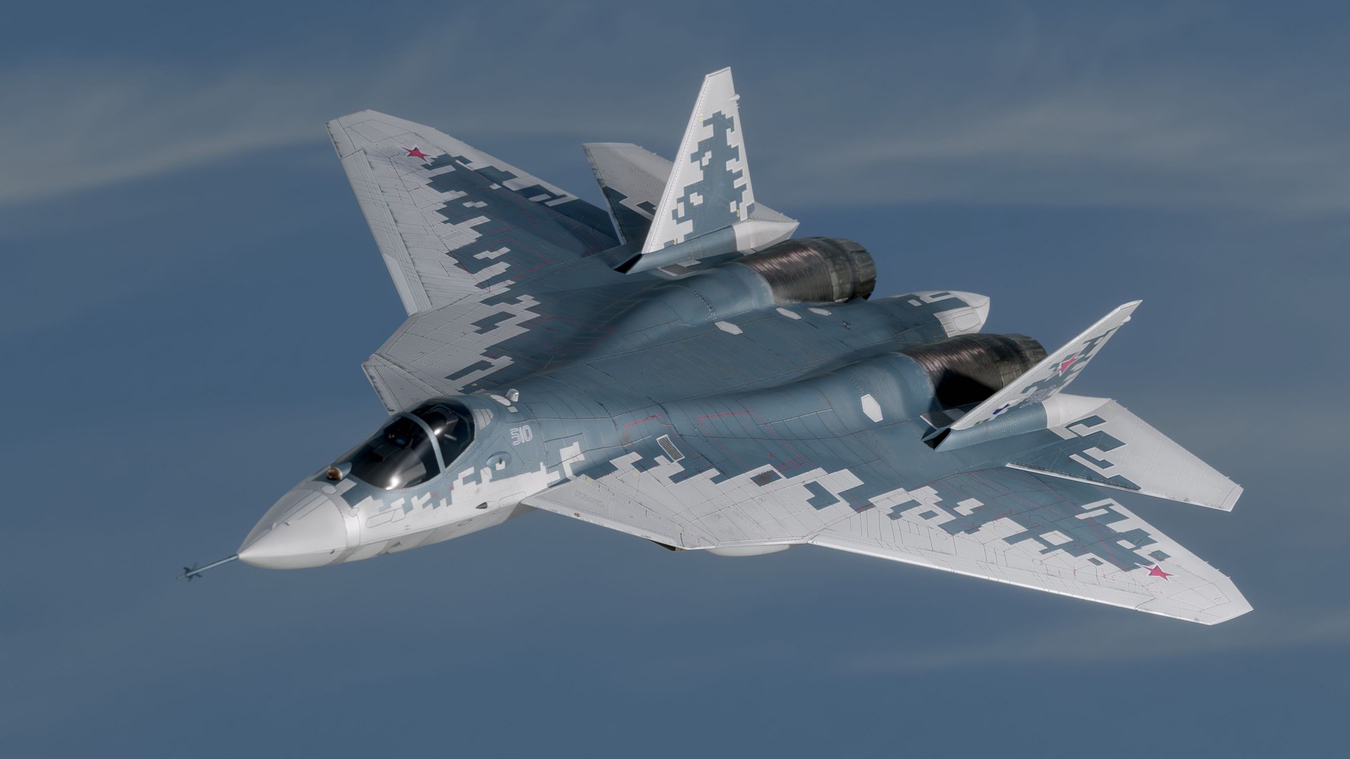 3D Model SU 57 Felon With Cocpit - High Resolution Textures-Fully ...