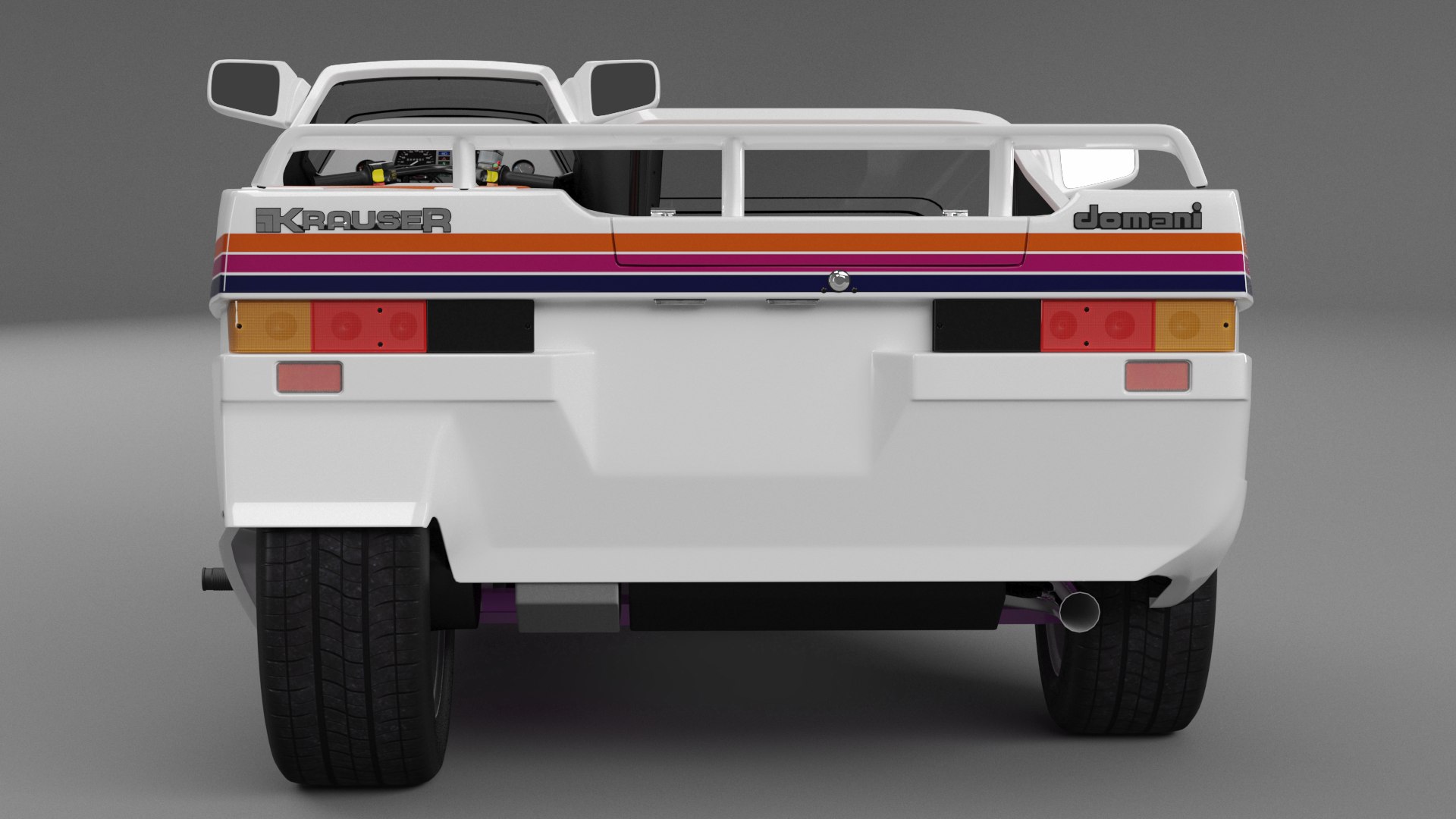 Krauser Domani Sidecar Model - TurboSquid 2141250