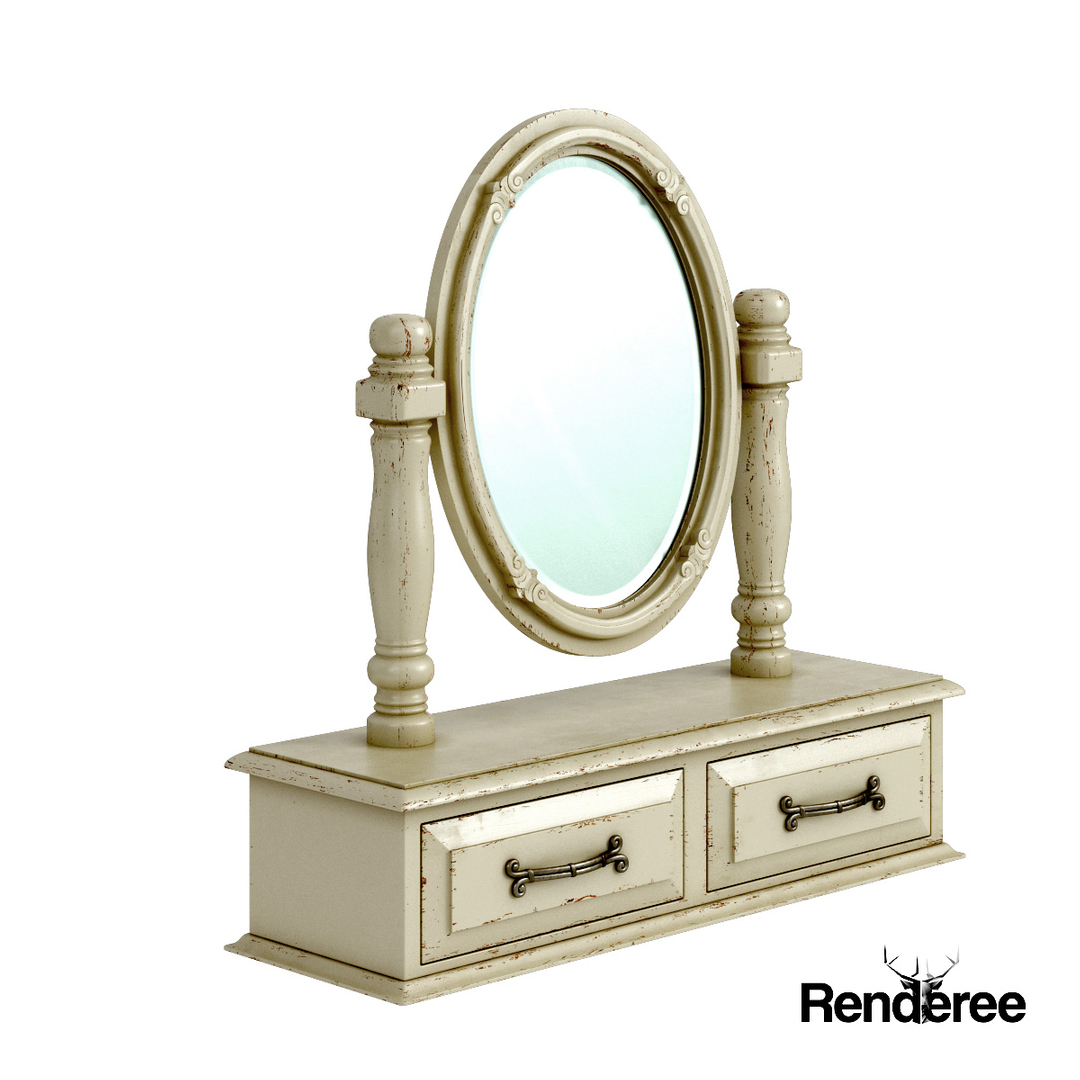 Old Battered Mirror Max